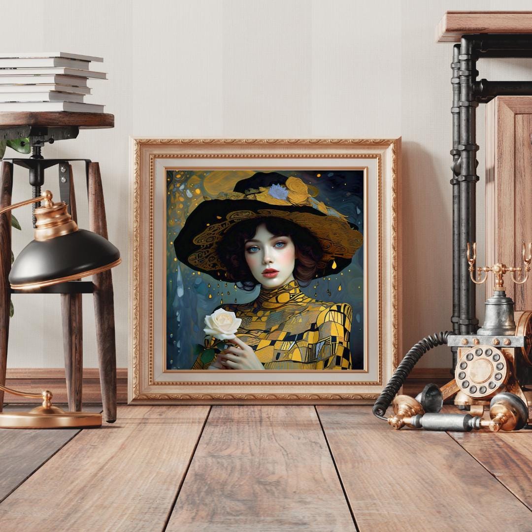 Gustav Klimt, Art Nouveau, Art Nouveau Poster, Vintage Wall Art ...