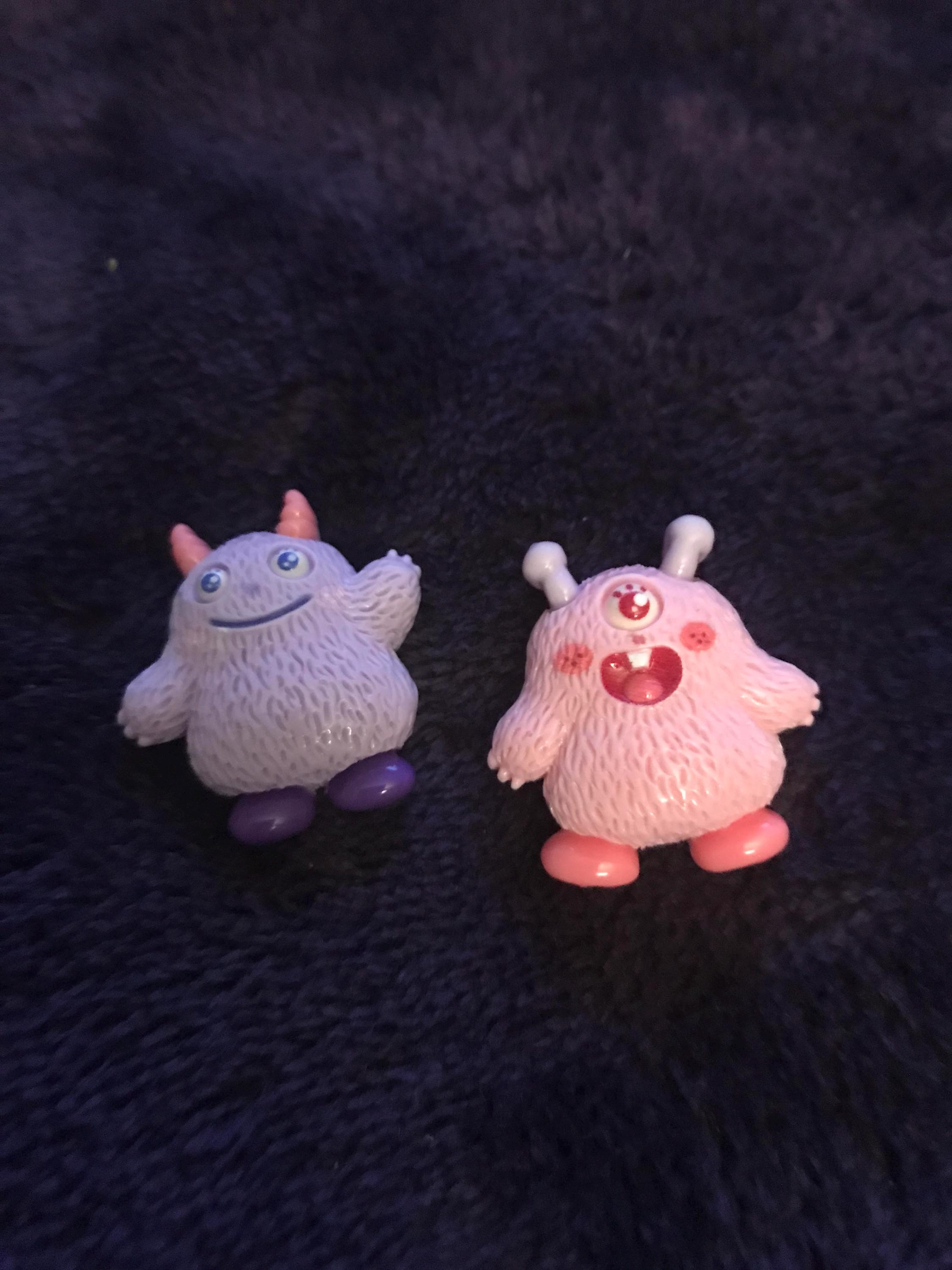 Set of Five Mini Fridge Magnets. Monsters Designs. Super Cute Set of ...