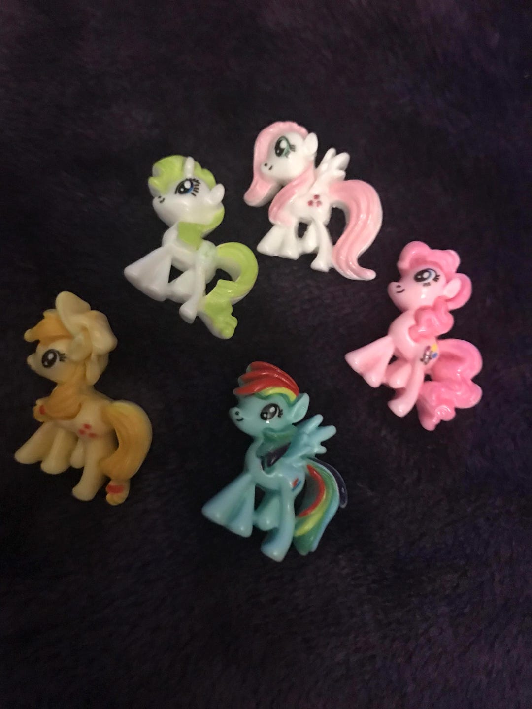 Set of Five Mini Fridge Magnets. My Little Pony Designs. Really Cute ...