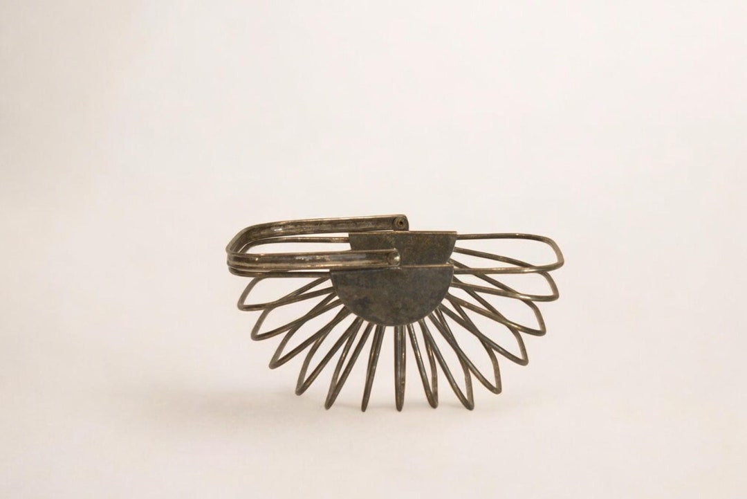 Vintage Brass Rainbow Half-circle Bread Basket – Unique Celestial Home ...