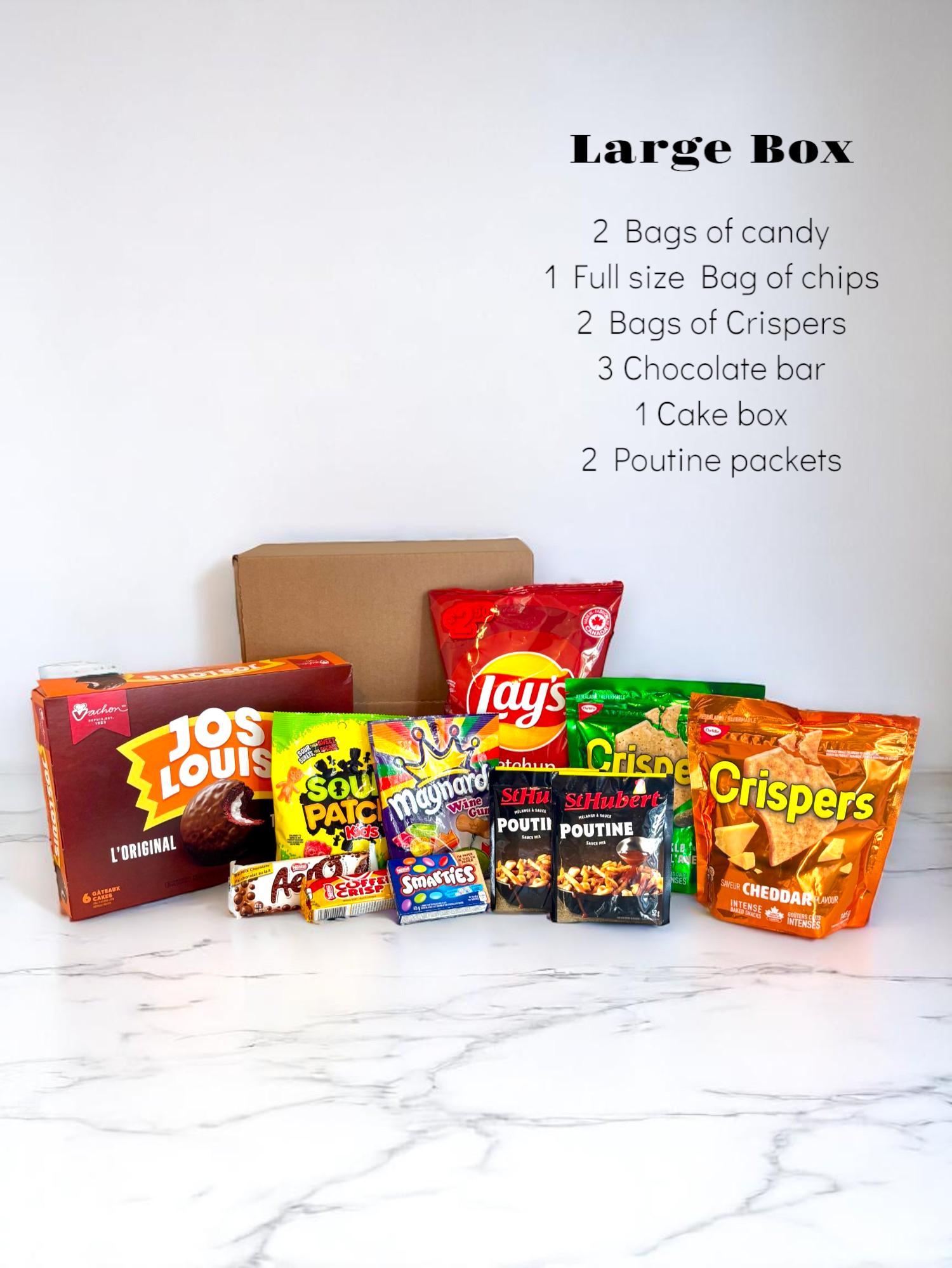 Custom Canadian Snack Box: Taste of Montreal Treat Sampler - Etsy