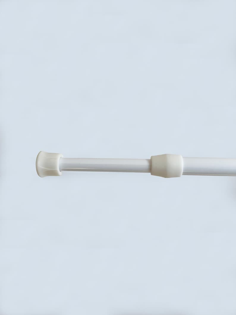 Custom Curtain Rod, Adjustable Noren Rod, Short Tension Rod, No-drill ...