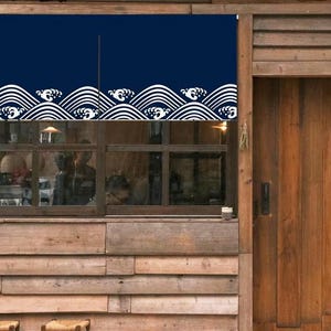 Custom Noren Curtain, Short Panel, 20+ Patterns, Doorway Curtains ...