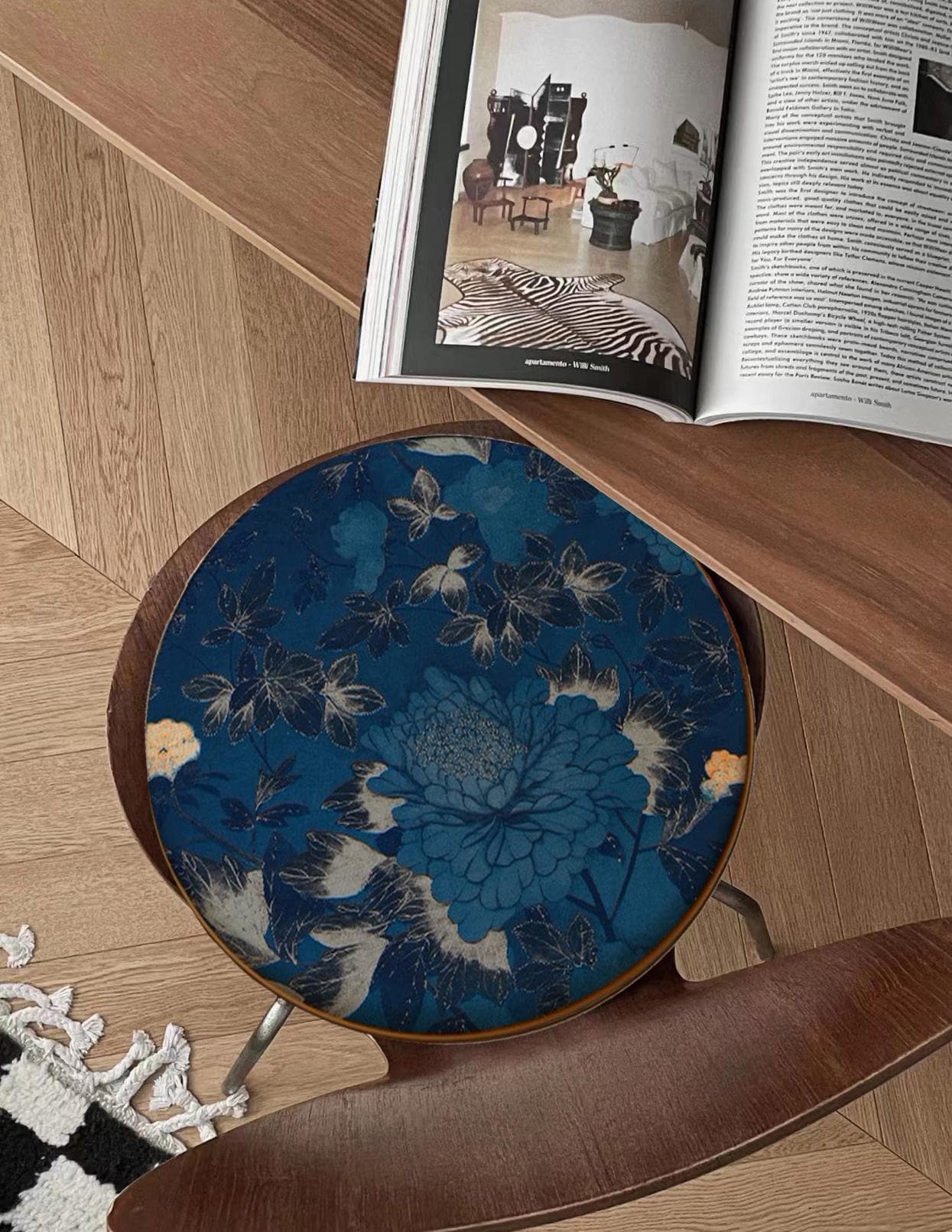 Custom Seat Cushion, Seating Pads, 20+ Patterns, Round Seat Cushion ...