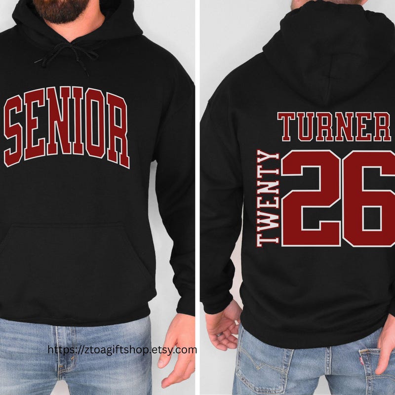 2026 Senior Hoodie for Boy - Etsy