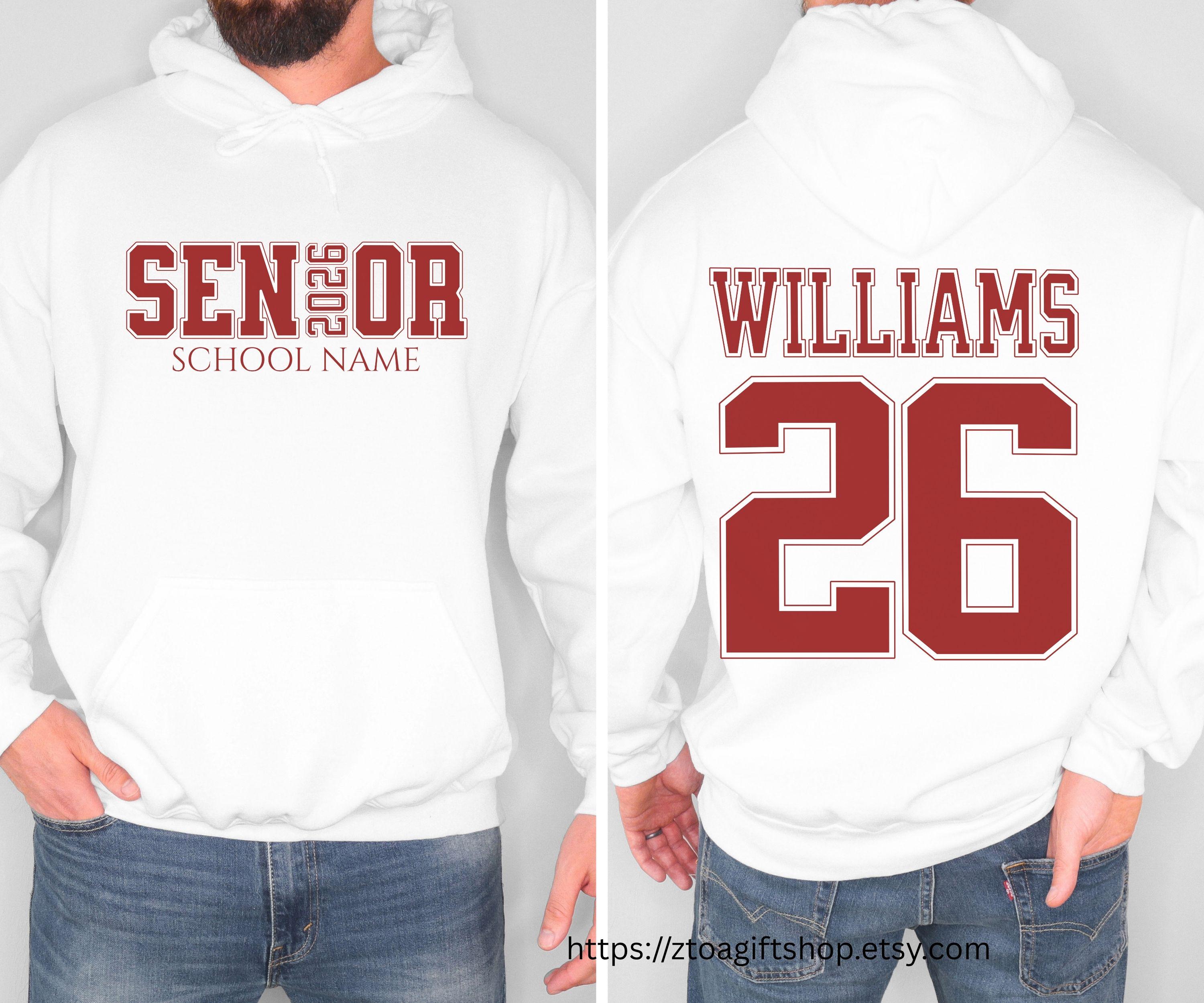 Custom Cozy Graduation Boy Hoodie, Senior 2026 Personalized Sweatshirt ...