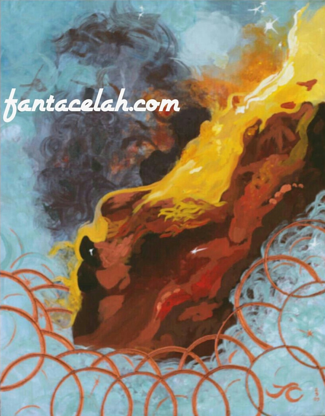 Kiss of Omega (nebula) Lithograph - Etsy