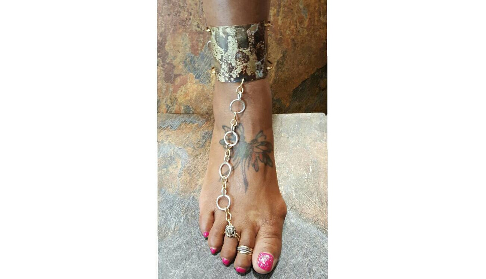 Bound by Robyn Goddess Anklet | Etsy