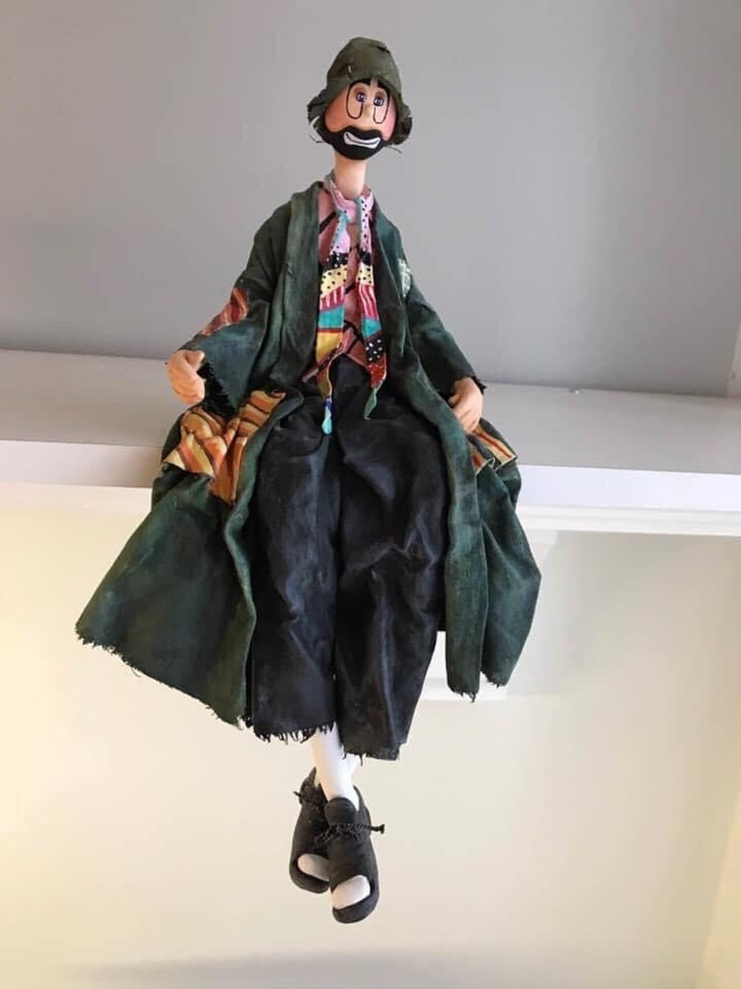 Sol Et Gobelet,sol,poupée Décorative,clown,bouffon,émission Jeunesse ...