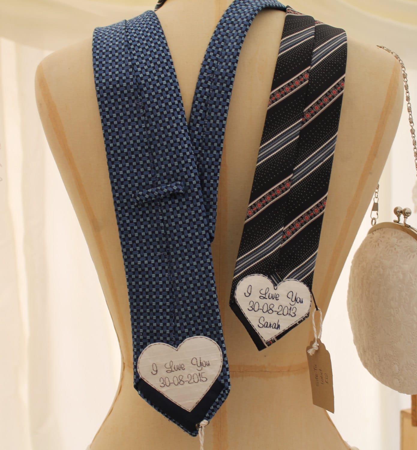 Personalised Tie Label - Etsy