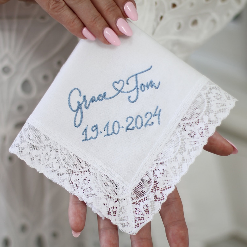 Wedding Handkerchief - Etsy