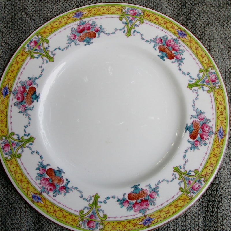 Royal Worcester Antique Plate - Etsy