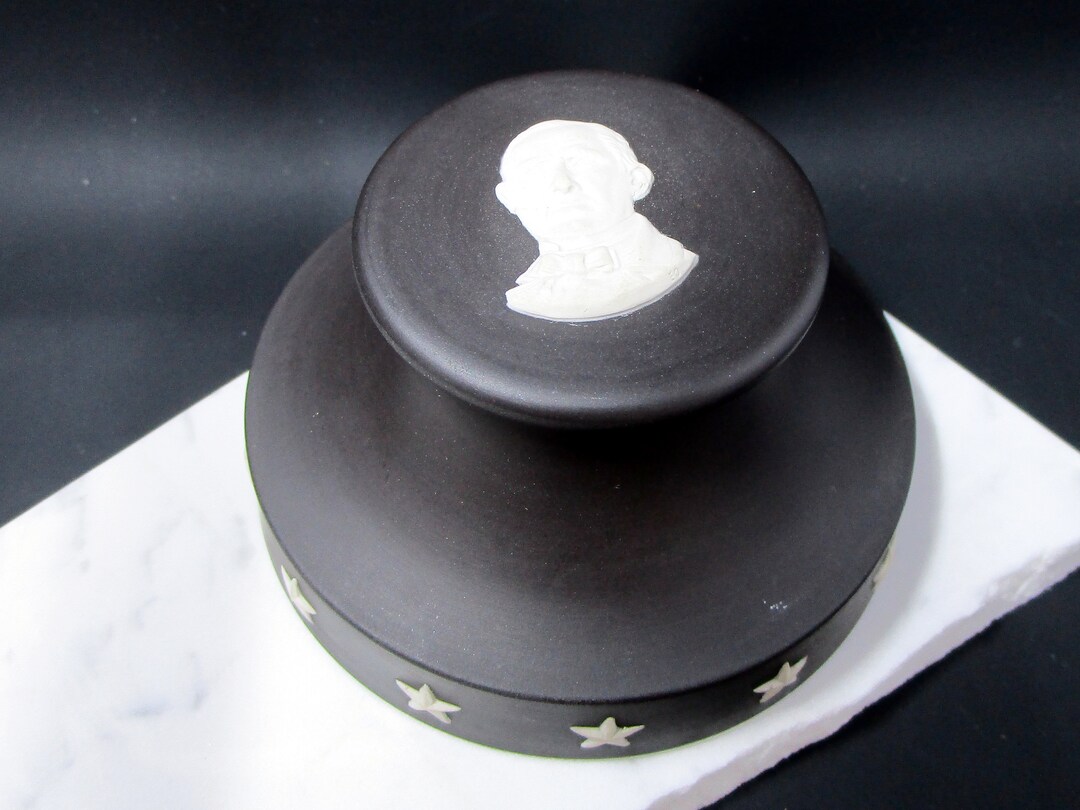Paperweight Wedgwood Black Jasperware Cameo Basalt Jasper Ware - Etsy