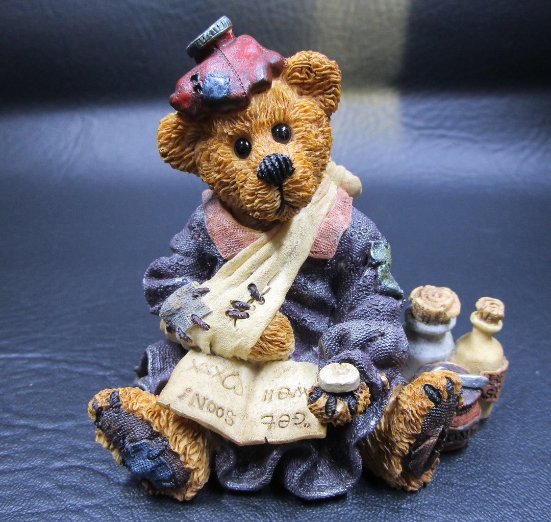 Boyds Bears "bailey, Poor Ol Bear" Style #227704 Issued 1997, Numbered ...