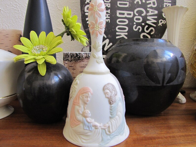 Lefton Bell Nativity Christmas the Christopher Collection 1982 - Etsy