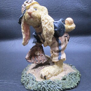 Boyds Bears "lefty on the Mound" Style #2253 Issued 1994, Numbered 9E ...