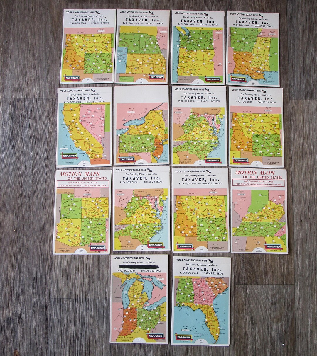 Motion Maps of the US, Tells Distance Between Major Cities, Trip Finder ...