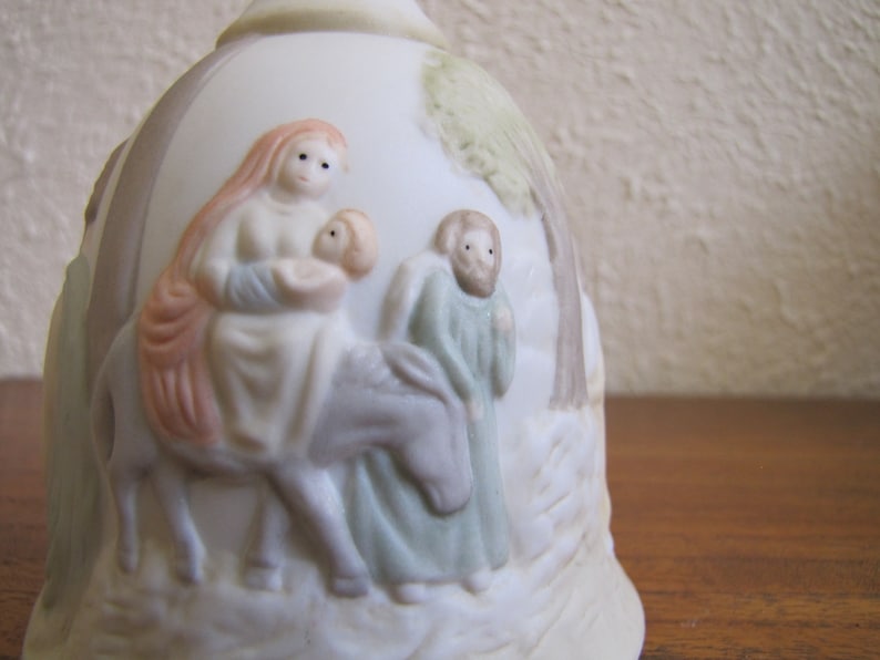Lefton Bell Nativity Christmas the Christopher Collection 1982 - Etsy