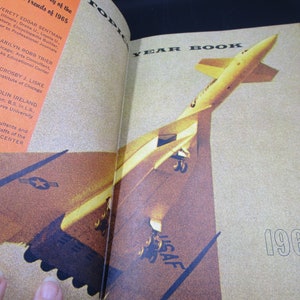 1966 World Topics Year Book, Covers 1965 World Events, Educational Book ...