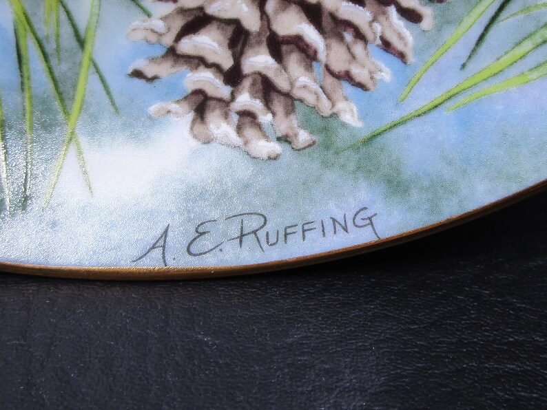 Purple Finch, "songbirds of the South" Series Plate by Southern Living ...