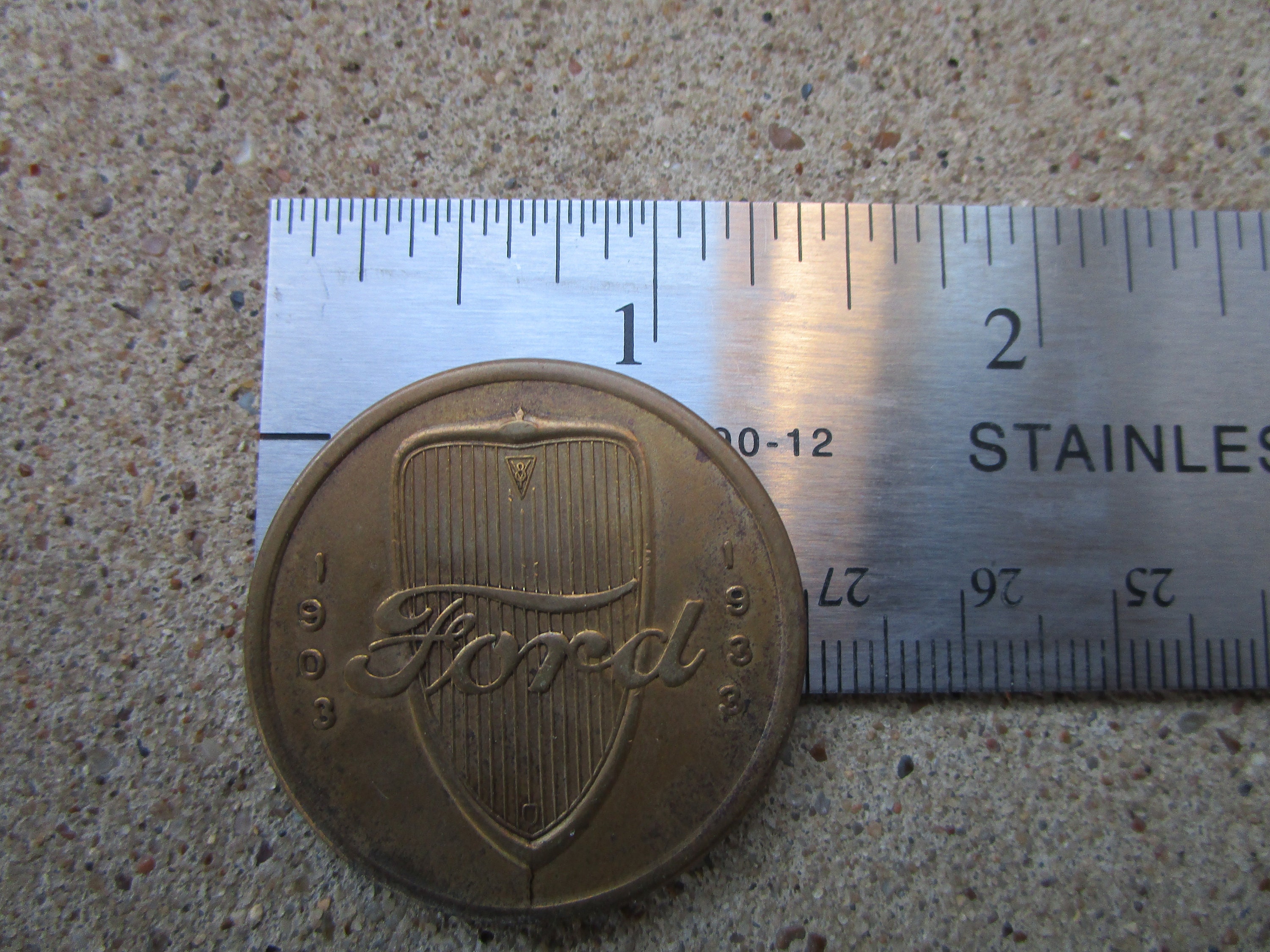 Vintage FORD 30 Years of Progress 1903-1933 Token Coin 1933 Century of ...