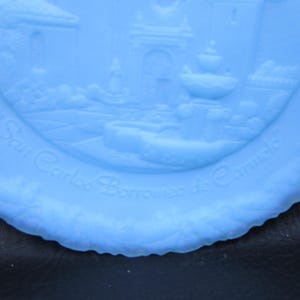 Fenton 1977 "san Carlos Borromeo De Carmelo" Christmas Plate Christmas ...