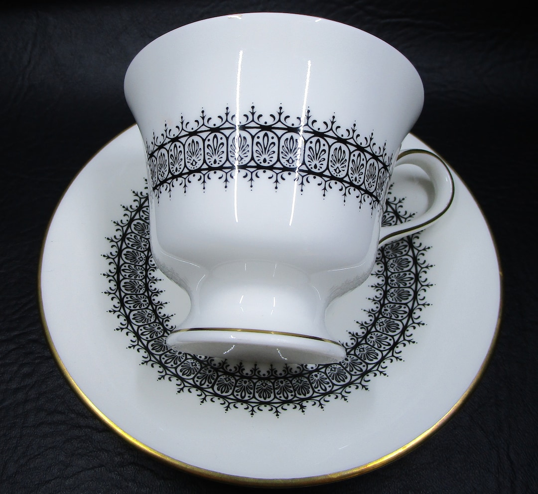 Wedgwood ASTOR Footed Cup and Saucer (1969 - 1979) - Etsy