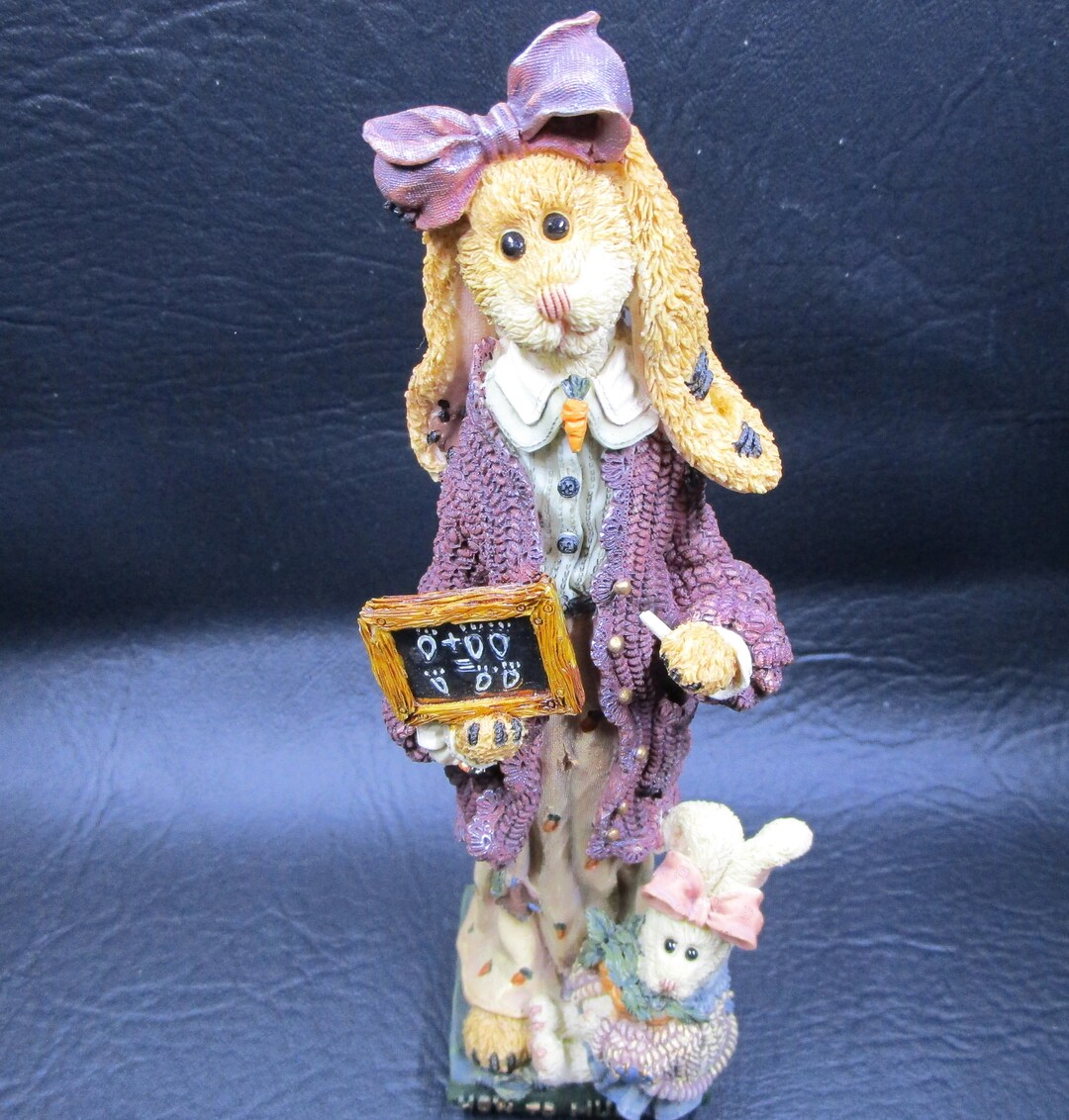 Boyds Bears "miss Prudence P Carrotjuice and Petra" Figurine Item 2848 ...