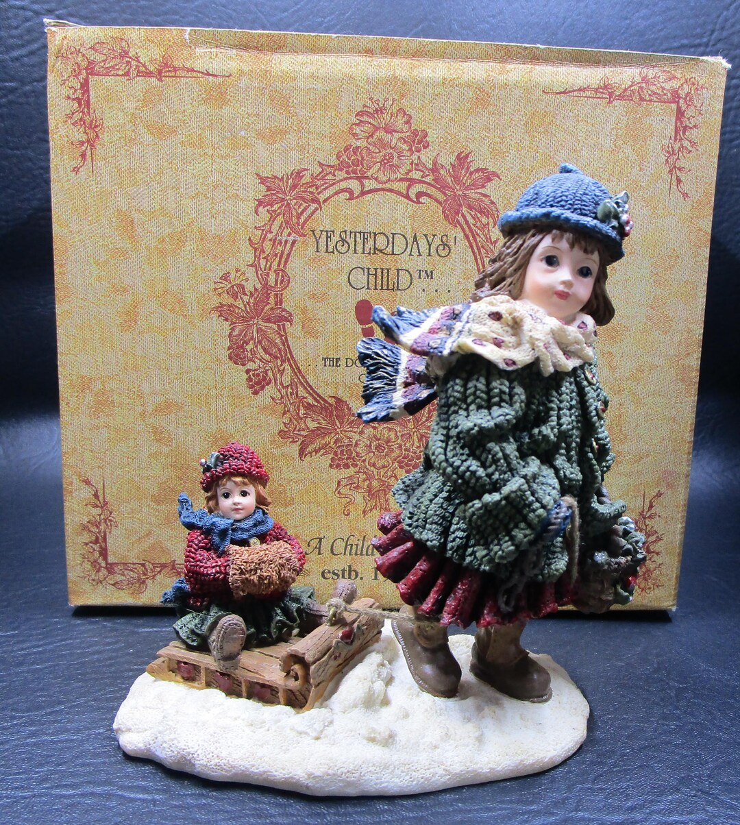 Yesterday's Child "courtney W/phoebe Over the River" Dollstone ...