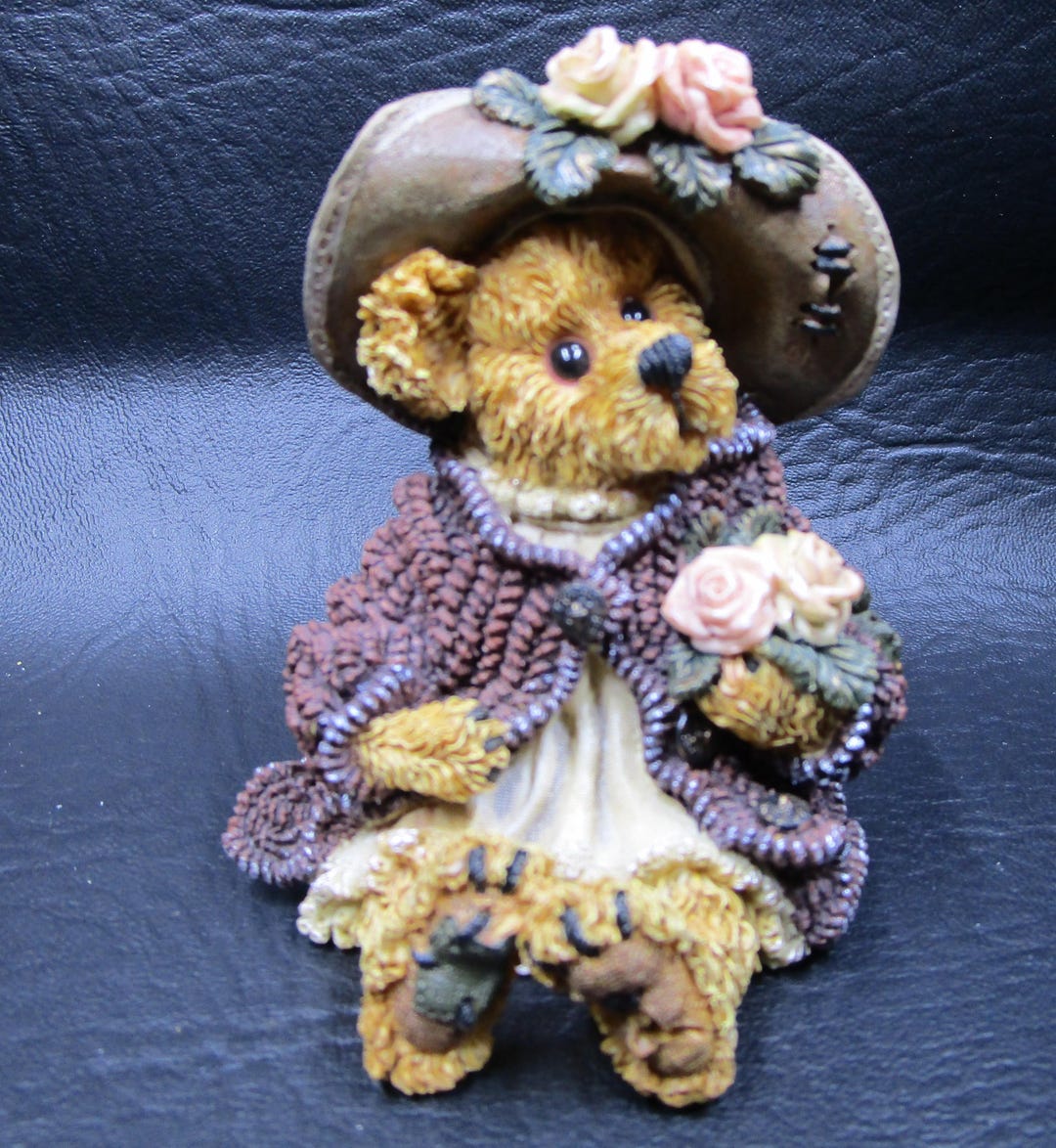 Boyds Bears "mrs Tuttle Stop and Smell the Roses" Figurine Item 228315 ...