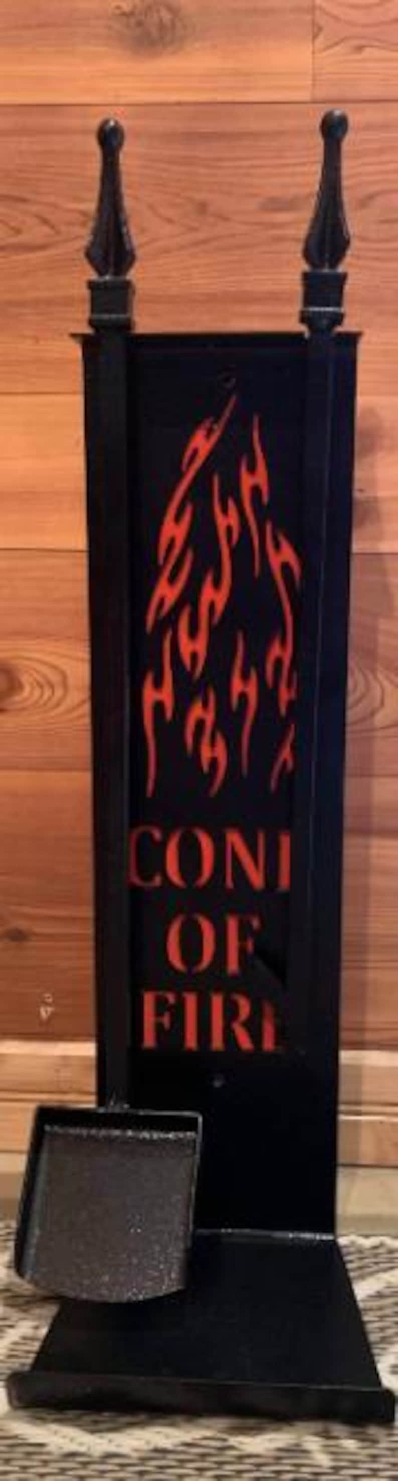 TRACTOR Cone of Fire, Fire Cone, Fire Ring, Metal Fire Pit, Metal Fire ...