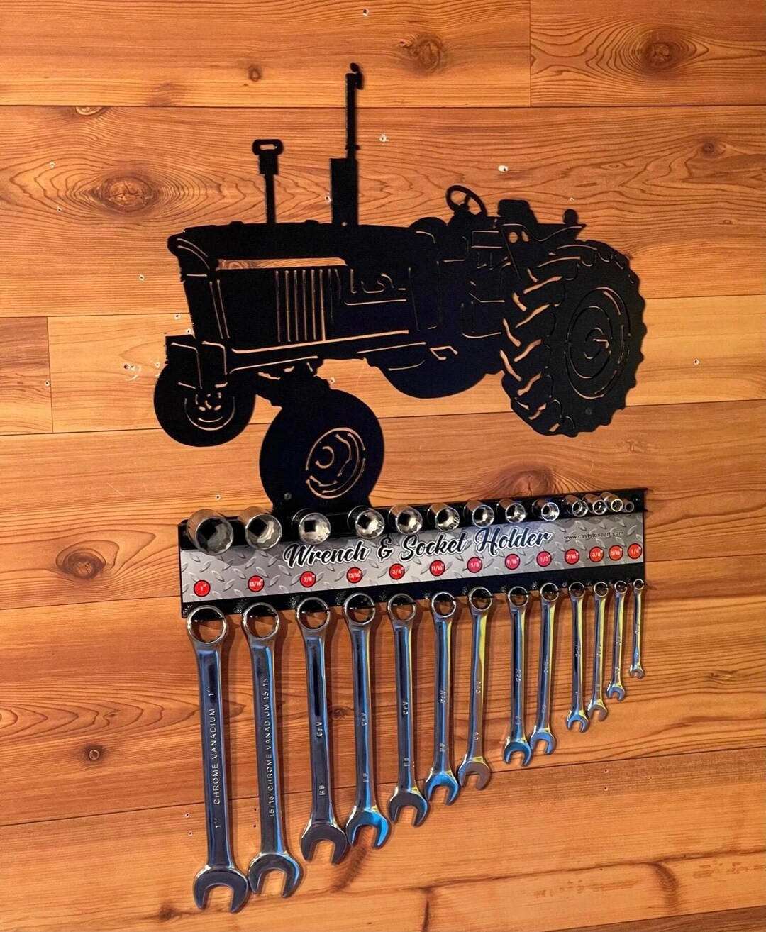 TRACTOR (3d) Wrench/socket Holder, Wrench Holder, Socket Holder, Wrench ...