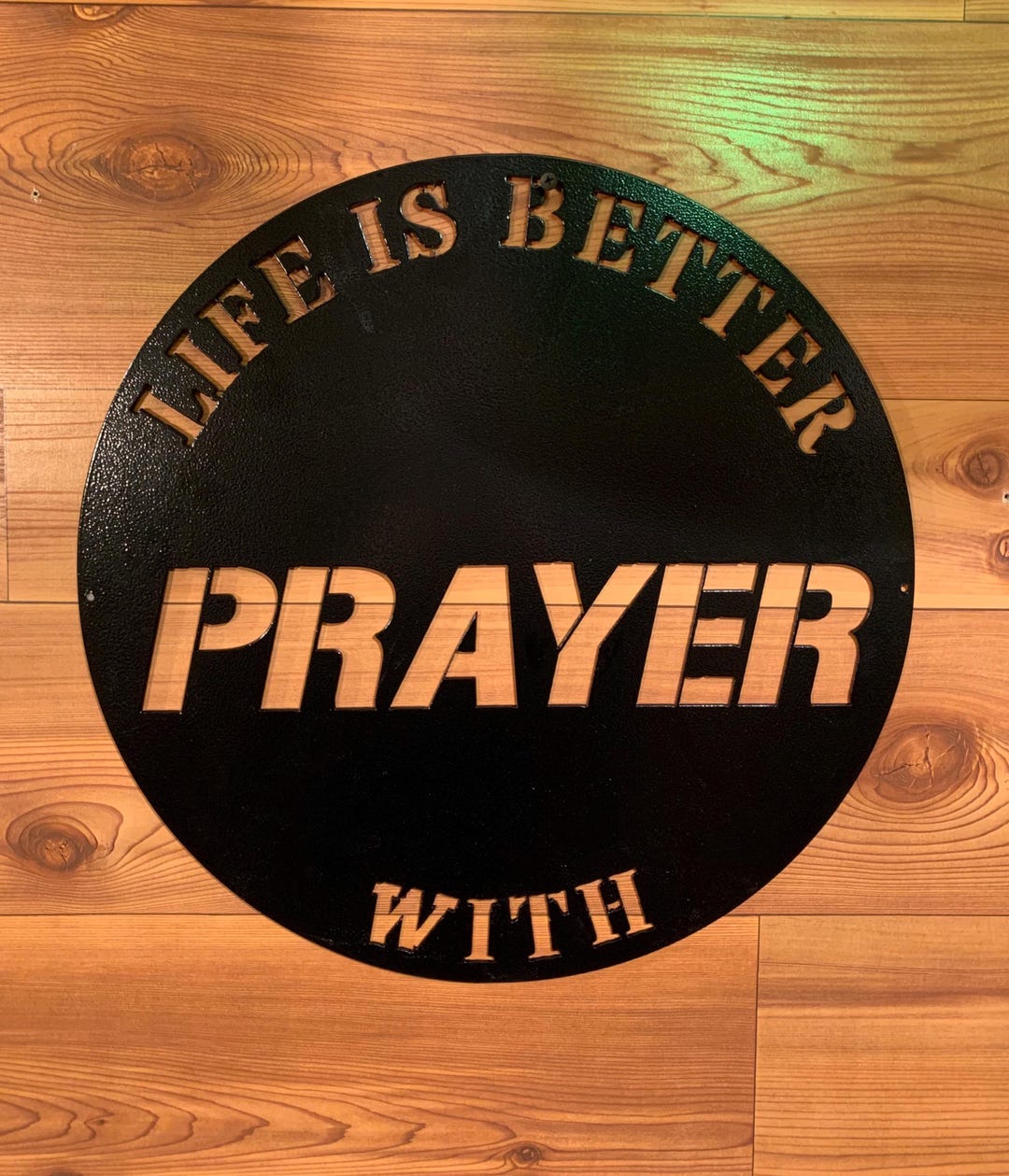 PRAYER Wall Art, Metal Art, Metal Wall Art, Metal Wall Decor, Metal ...