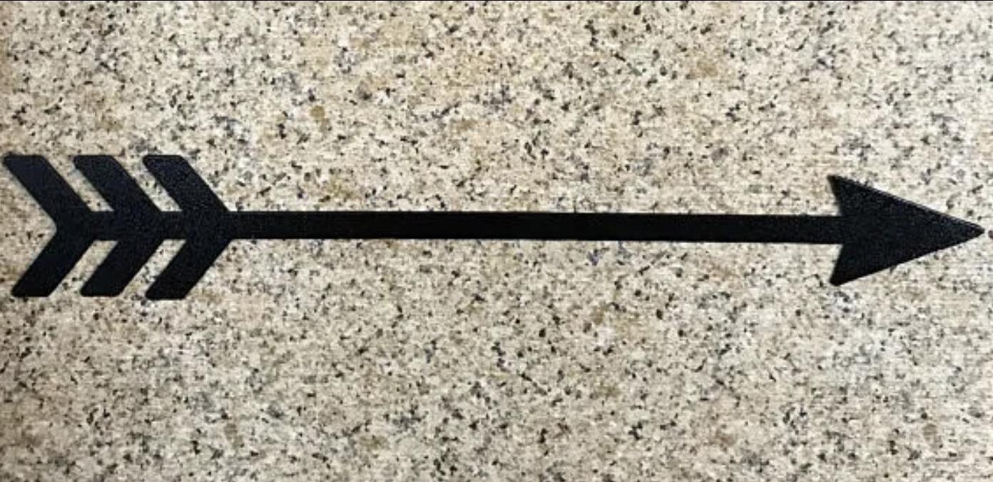 ARROW Wall Art, Metal Art, Metal Wall Art, Metal Wall Decor, Metal Wall ...