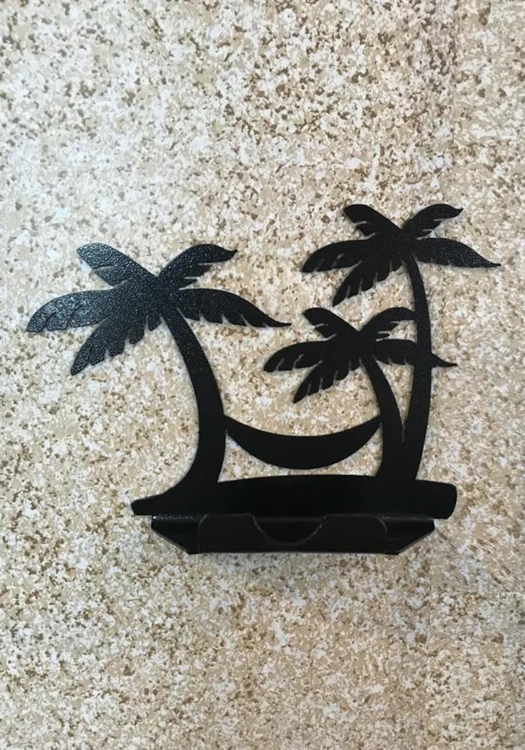 PALM TREES Phone Stand, Phone Holder, Metal Phone Stand, Office Decor ...
