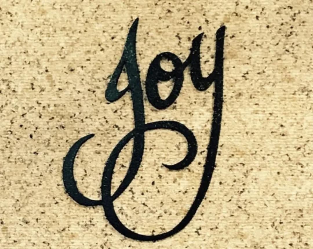 JOY Wall Art, Metal Art, Metal Wall Art, Metal Wall Decor, Metal Wall ...