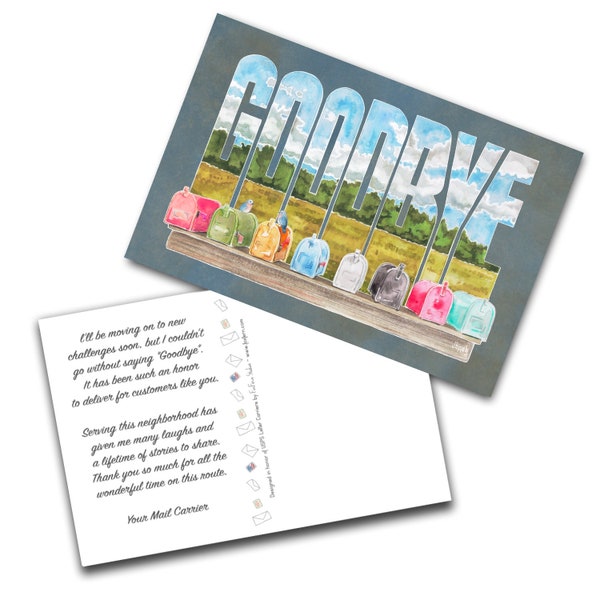 Moving Postcard - Etsy