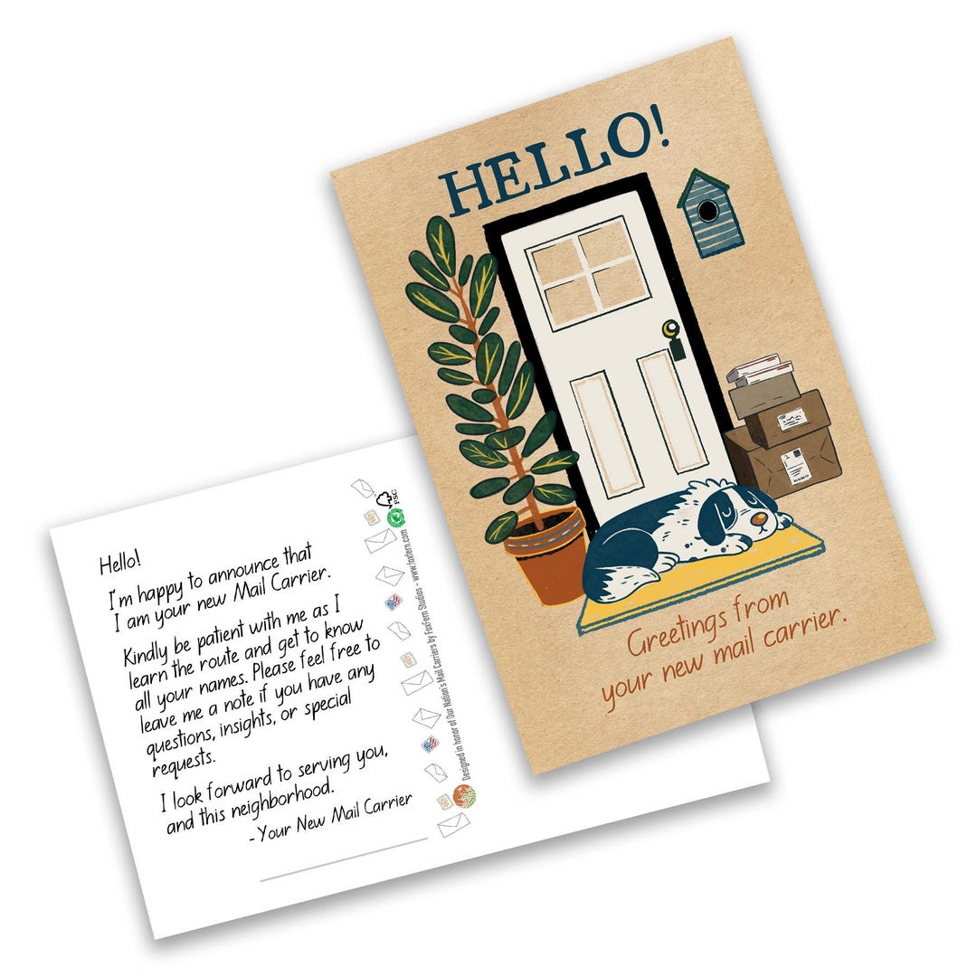 New Route - HELLO Doggy - Mail Route Introduction - Letter Carrier ...