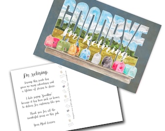 Postal Retirement | Etsy