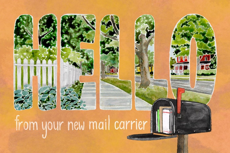 New Route - Friendly Hello - Mail Route Introduction - Letter Carrier ...