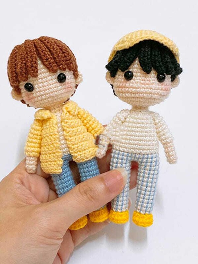Crochet Amigurumi Pattern PDF for Boys Easy Fun Toy Design, Step-by ...