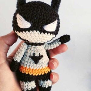 Crochet Batman Amigurumi Pattern PDF DIY Toy Tutorial Instant Download ...