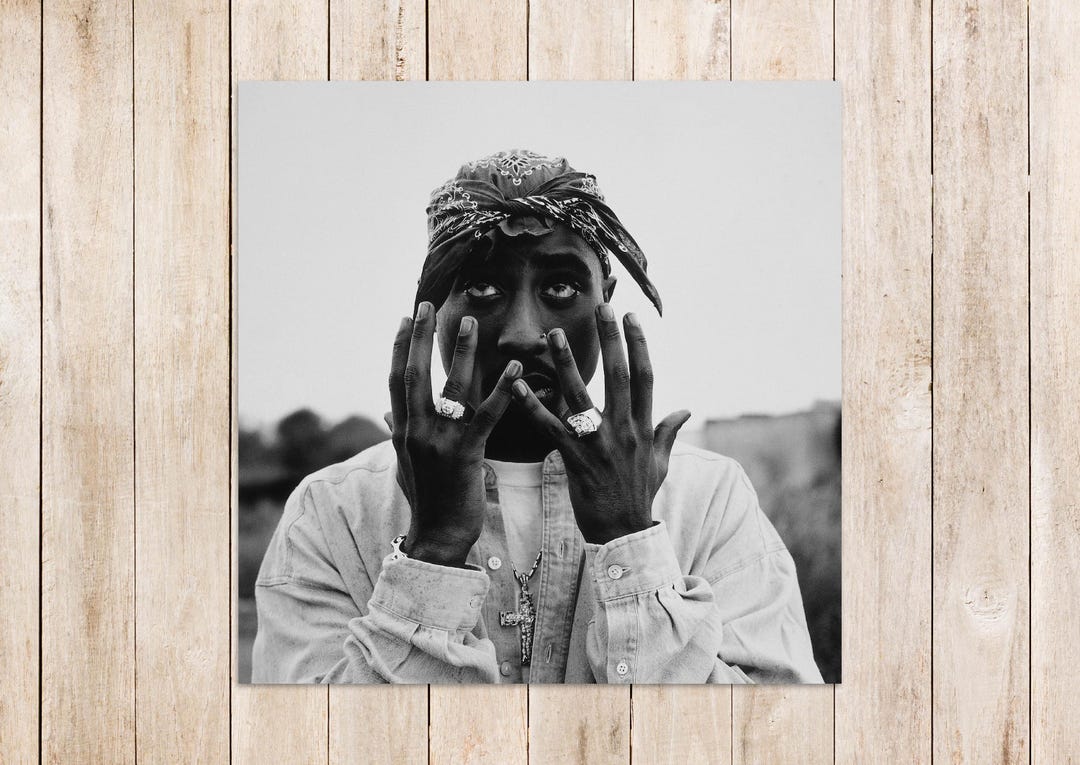 Buy Fine Art Photo of Tupac Shakur Aka. 2PAC Art Print Online in India ...