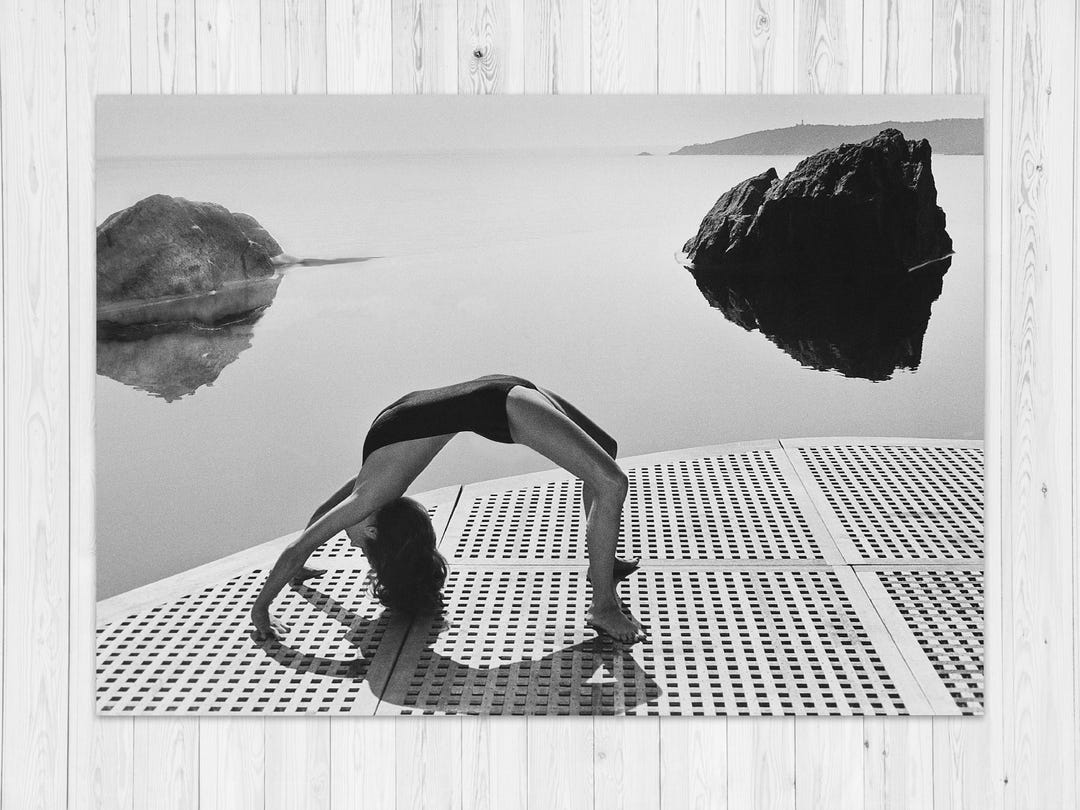 Fine Art Photo of Charlotte Rampling 1976 Helmut Newton Framed or ...