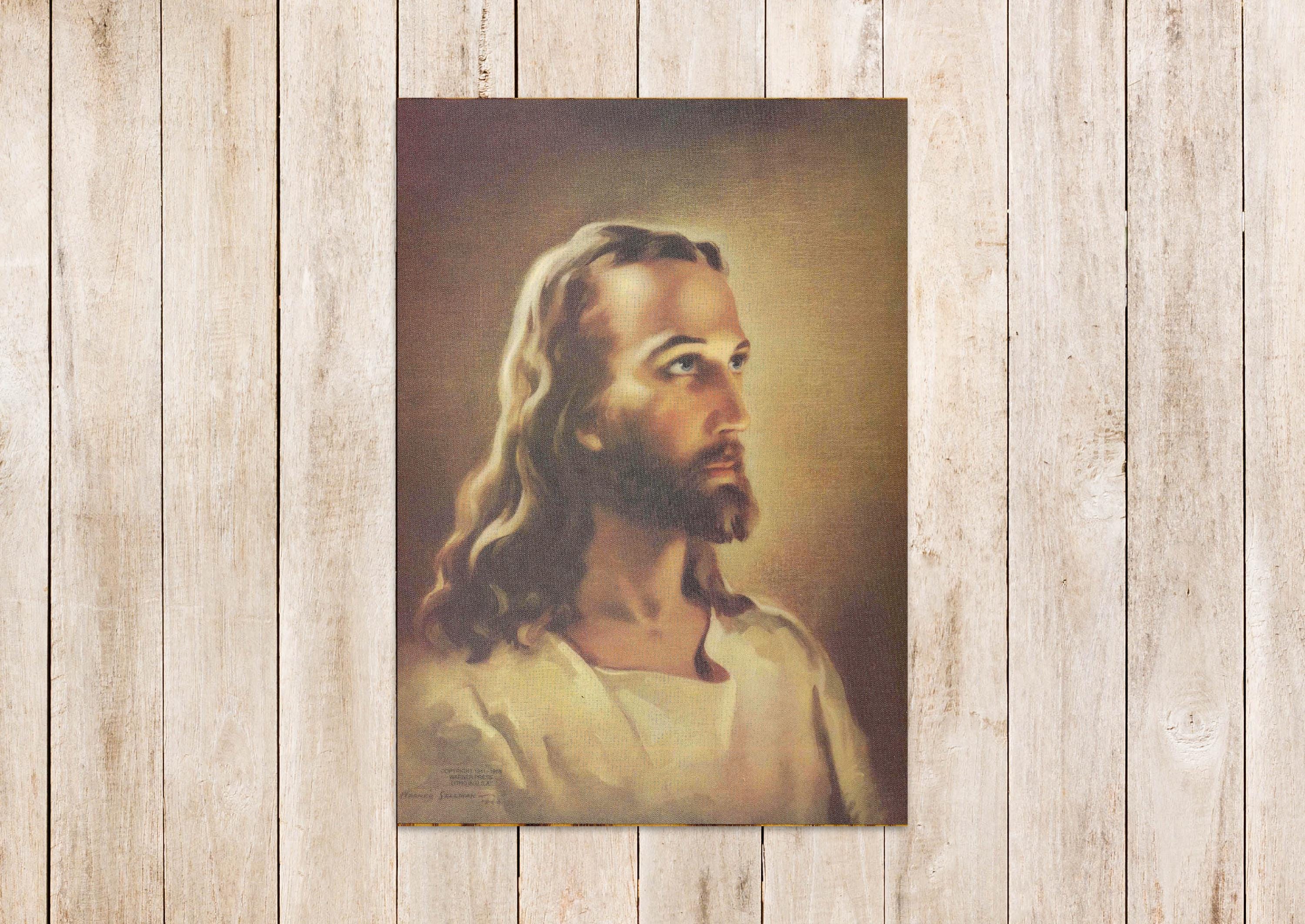 Fine Art Photo of Jesus - Painting of Jesus by Warner Sallman - Jesus ...