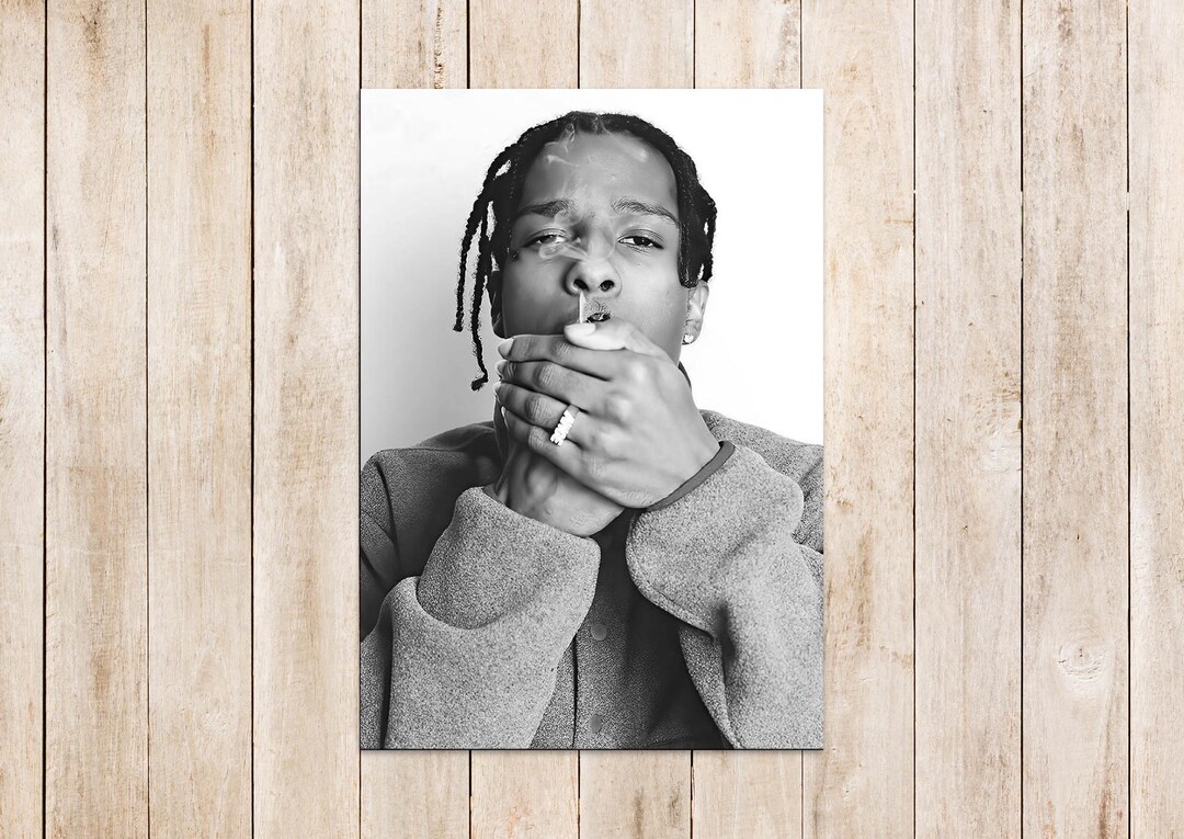 Fine Art Photo of Asap Rocky Asap Rocky Print Asap Rocky AWGE Ring Art ...