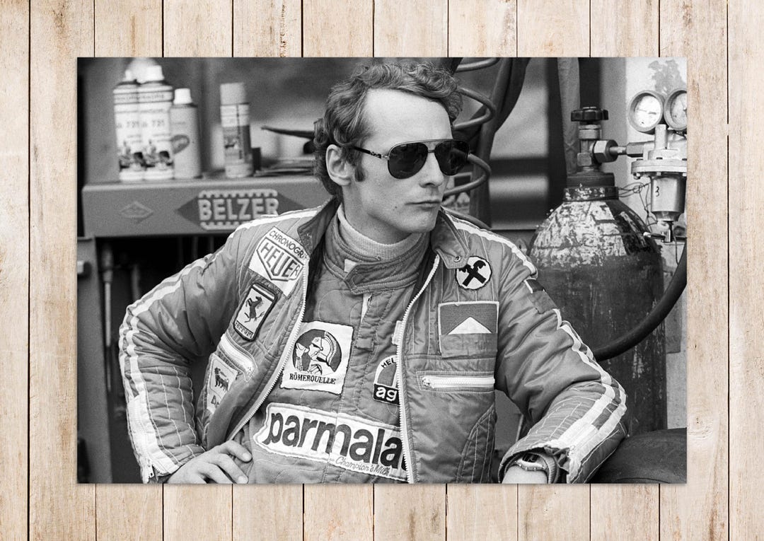 Fine Art Photo of Niki Lauda - Niki Lauda Print - Niki Lauda Photo ...