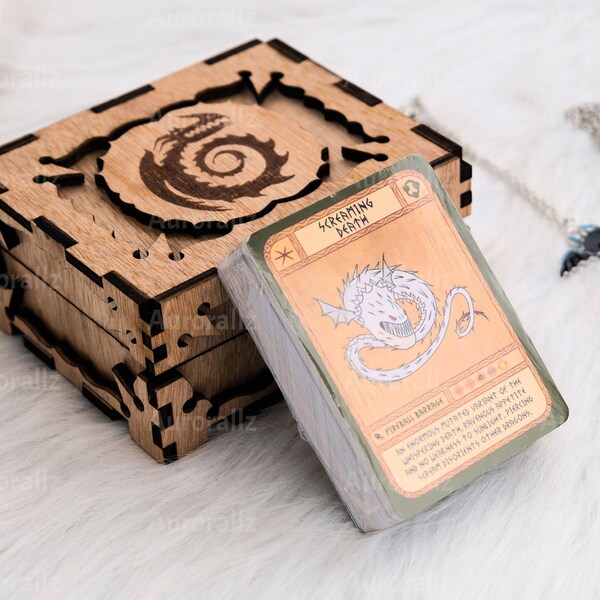 Httyd Deck of Dragons Cards - Etsy