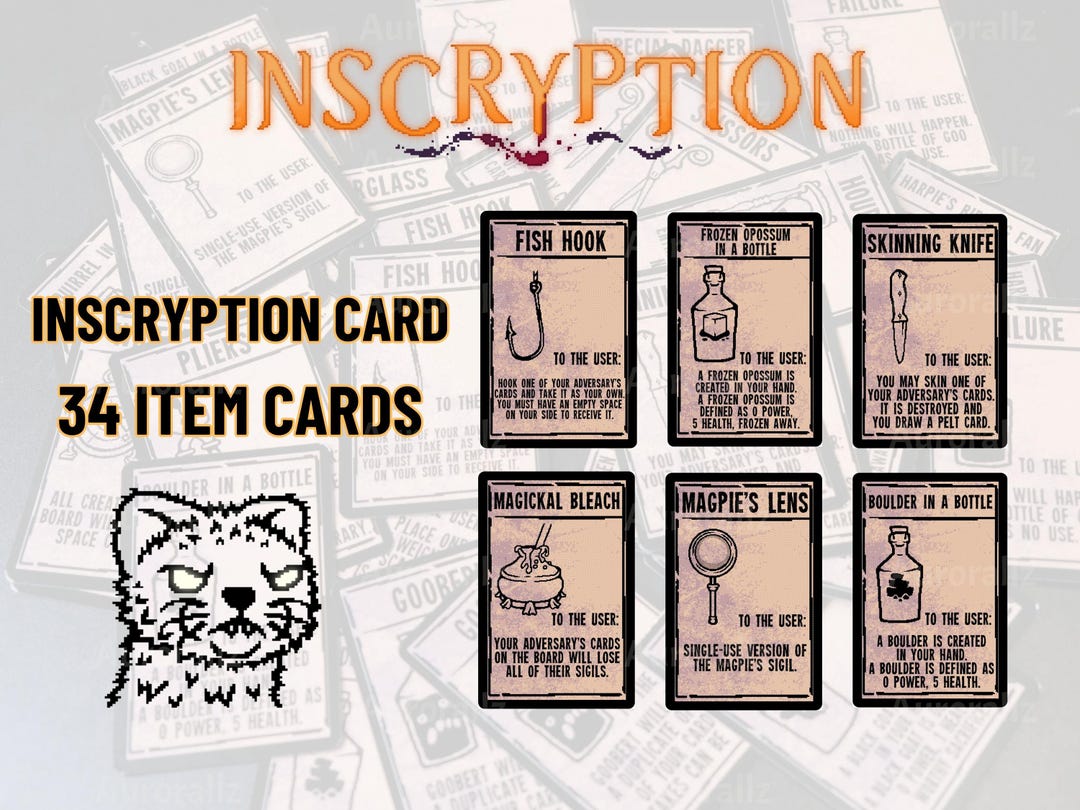Item Cards • Inscryption Items • Items of Inscryption • Inscryption ...