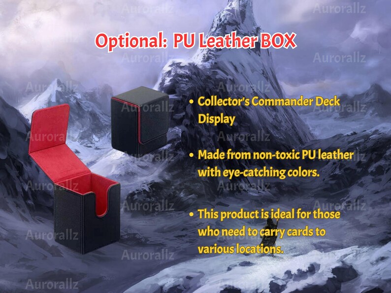 My Hero Academia Commander Deck MHA MTG Proxy Deck Deku Commander Card ...